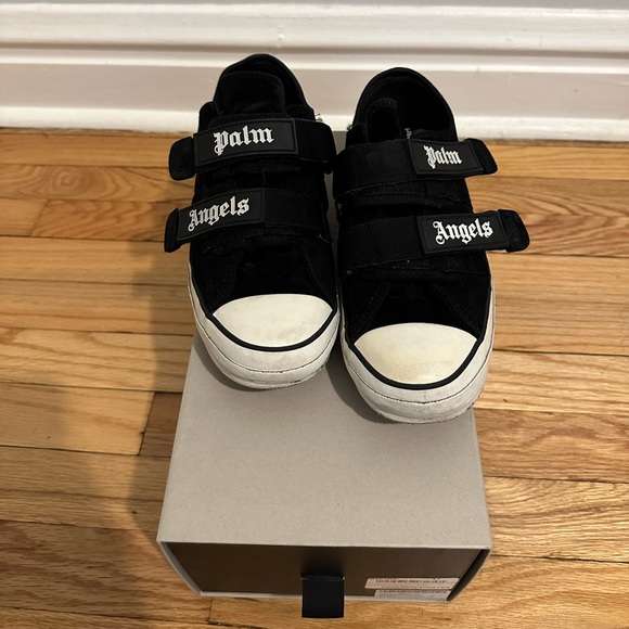 Palm Angels | Shoes | Palm Angels Suede Low Top Sneakers | Poshmark